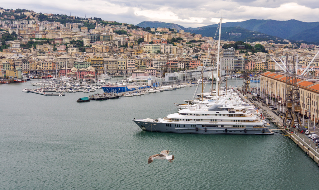 Harbour of Genoa by Ulrich Schardt / 500px