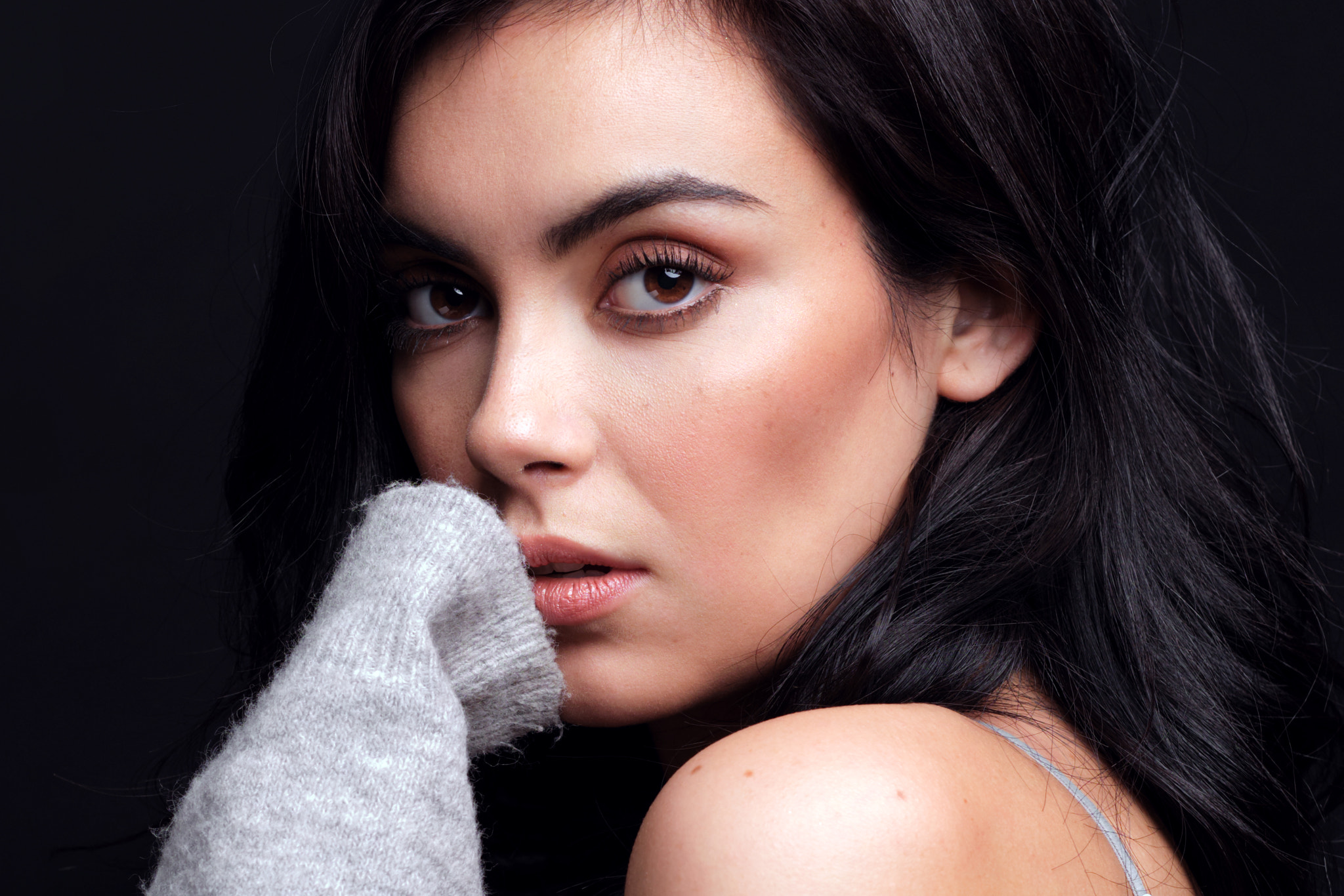 Intimate Portrait of a Young Woman in Soft Light | people photo by ...