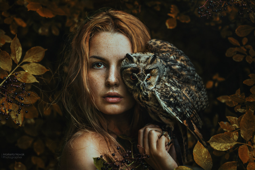 Autumn Portrait By Marketa Novak 500px