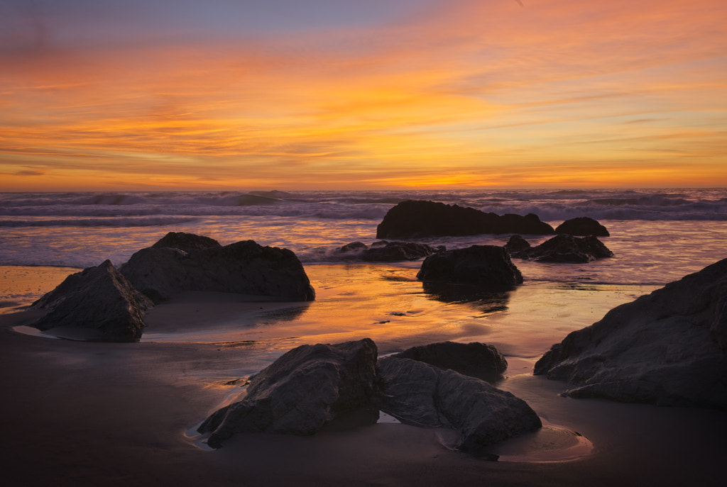 Colorful Sunset at the Sonoma Coast by David Laurence Sharp / 500px