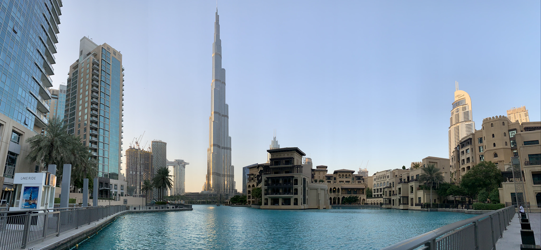 Dubai Skyline with Burj Khalifa and Water | city photo by Lorena ...