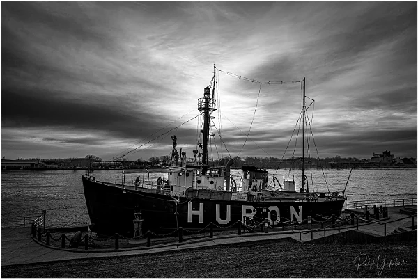 Historic Huron Ship Docked in Black and White | city photo by Ralph ...