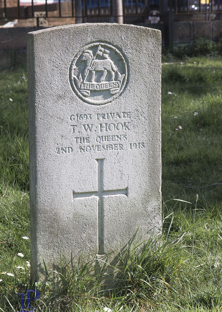 Private T.W. Hook – Friends Of Queens Road Cemetery, Croydon