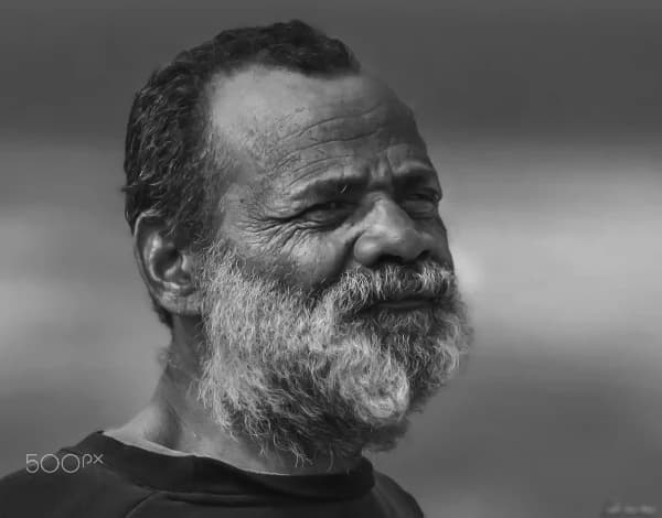 Portrait of an Older Man with a Beard | people photo by Amir Gilad | 500px