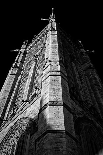 Gothic Cathedral Architecture in Black and White | city photo by Andrew ...