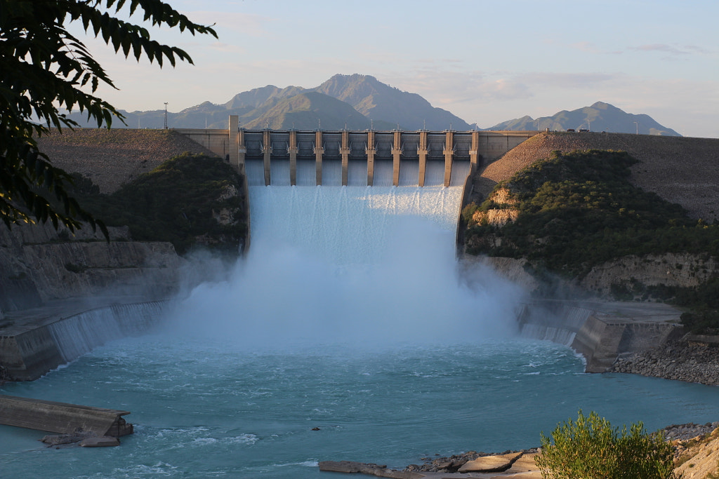 Tarbela Dam Front View by Zulfiqar Ali / 500px