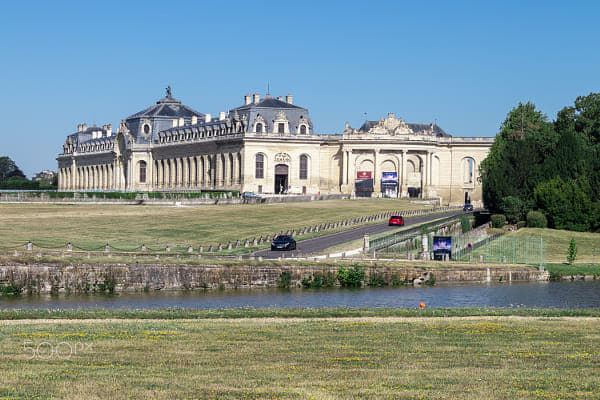 Chantilly city with its parks, stables and castle by Arnaud Martinez ...