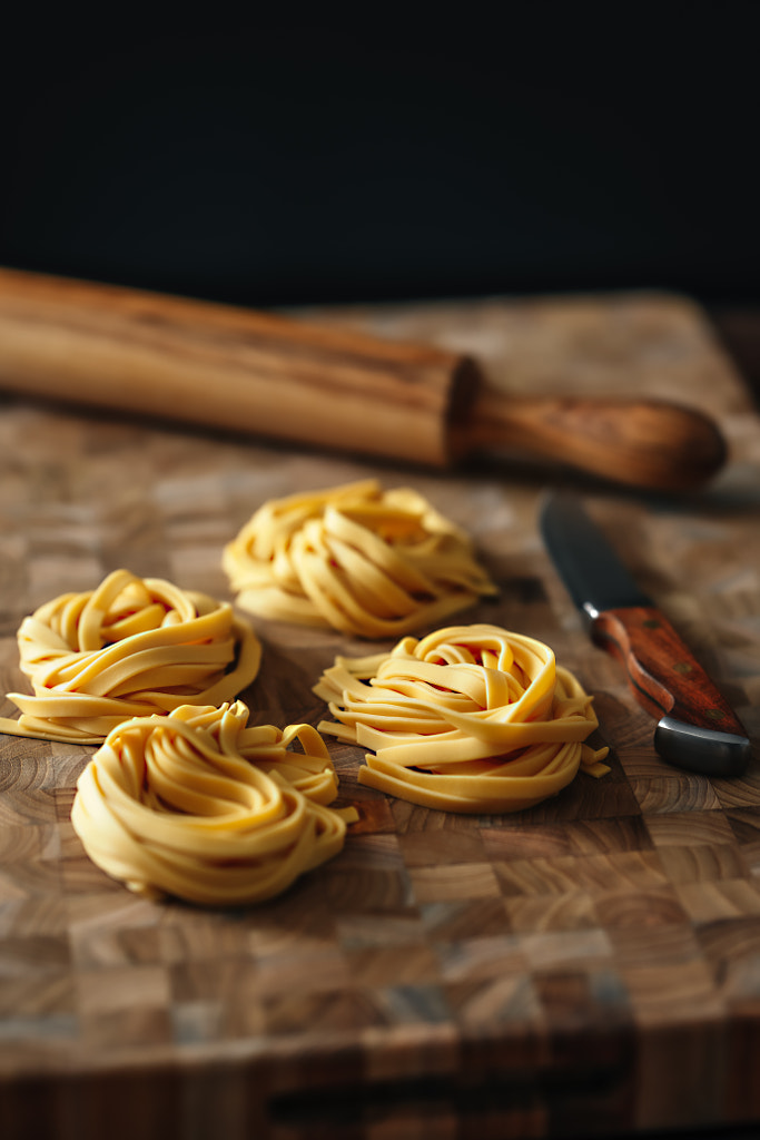 Homemade Fettuccine by Hidekazu Makiyama / 500px