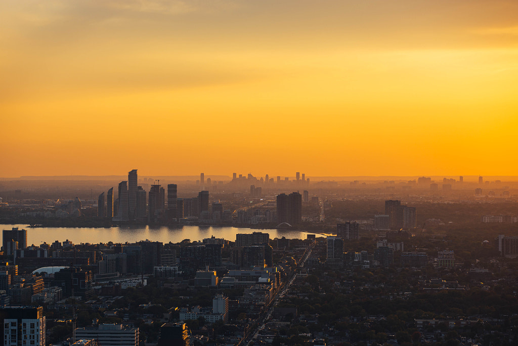 Summer Sunset in Toronto by Jason Pagaduan / 500px