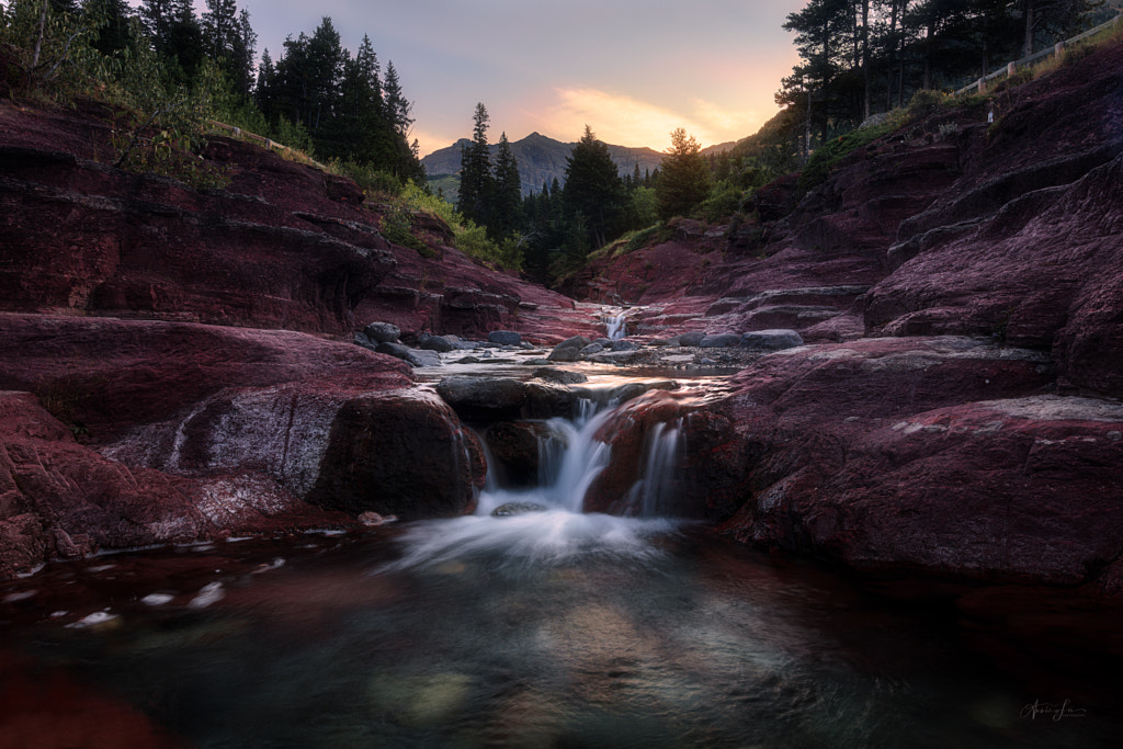 Red Rock Canyon Sunrise by Annie Fu / 500px