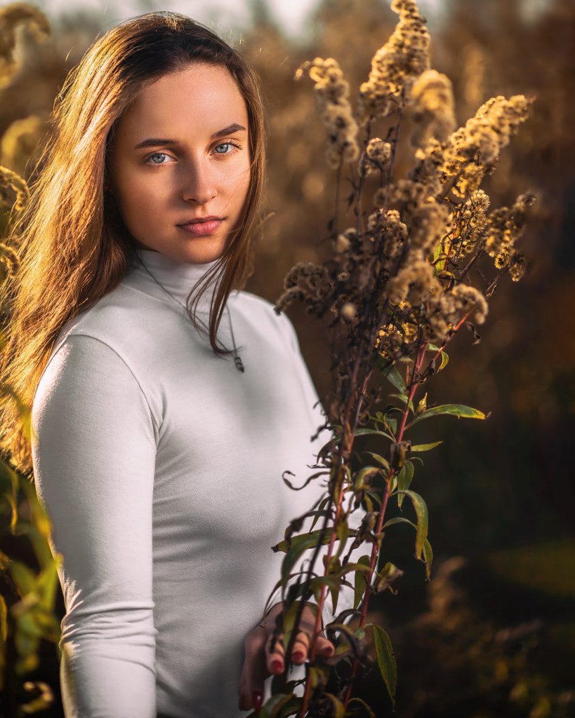 Bettina - autumn sunset 3 by Ákos Dutka / 500px