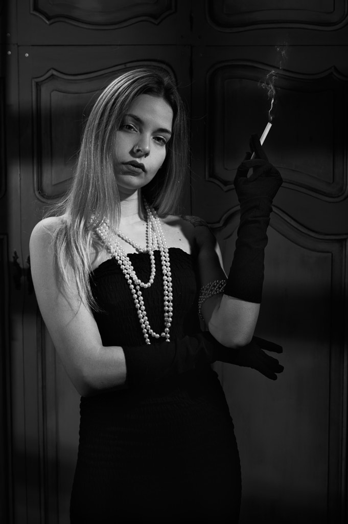 Noir film femme fatale by LAT Photography / 500px
