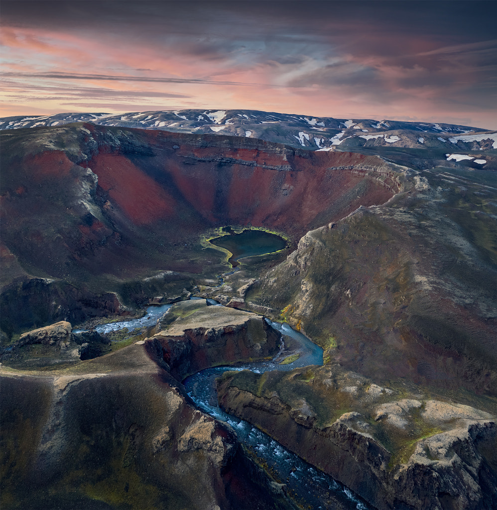 Surreal Crater by Christian Scheiffele / 500px