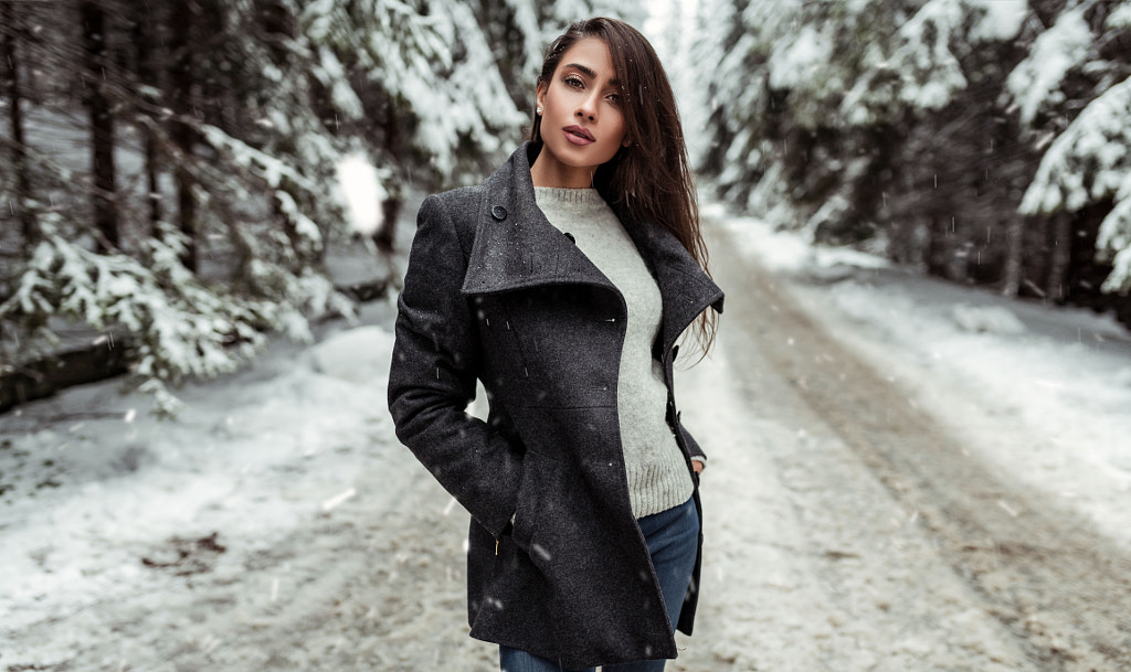 Woman of Diversity - 3 quarter, full body portrait by marskeschneider ...