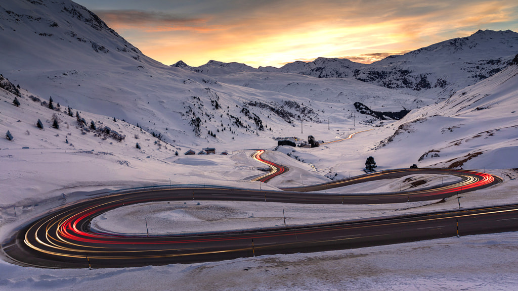 Golden hour drive by Lukas Cotti / 500px