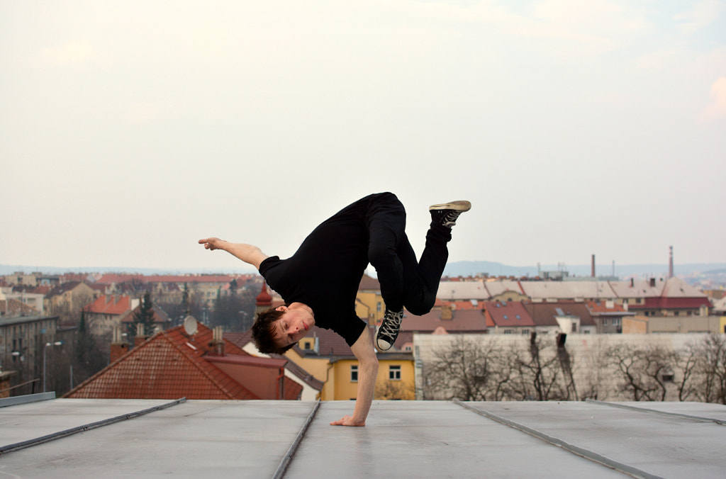 Crazy breakdancer by David Charouz / 500px