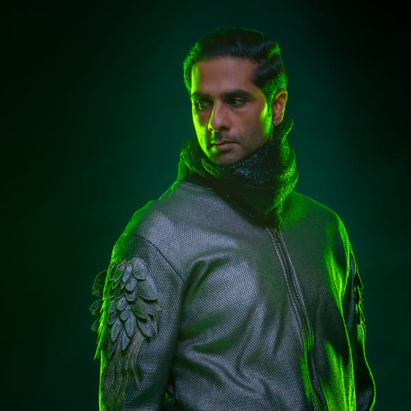 Textured winged coat by Tim Evans | 500px