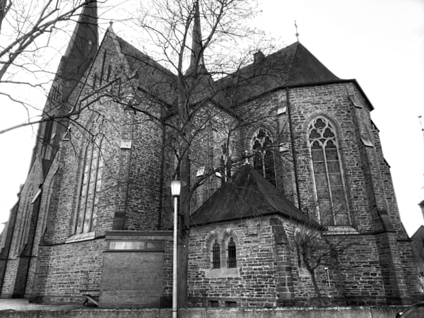 Gothic Church Architecture in Black and White | city photo by Luty | 500px