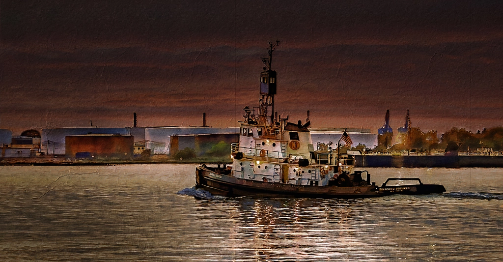 Tug at the Kill Van Kull by Dennis Arculeo / 500px