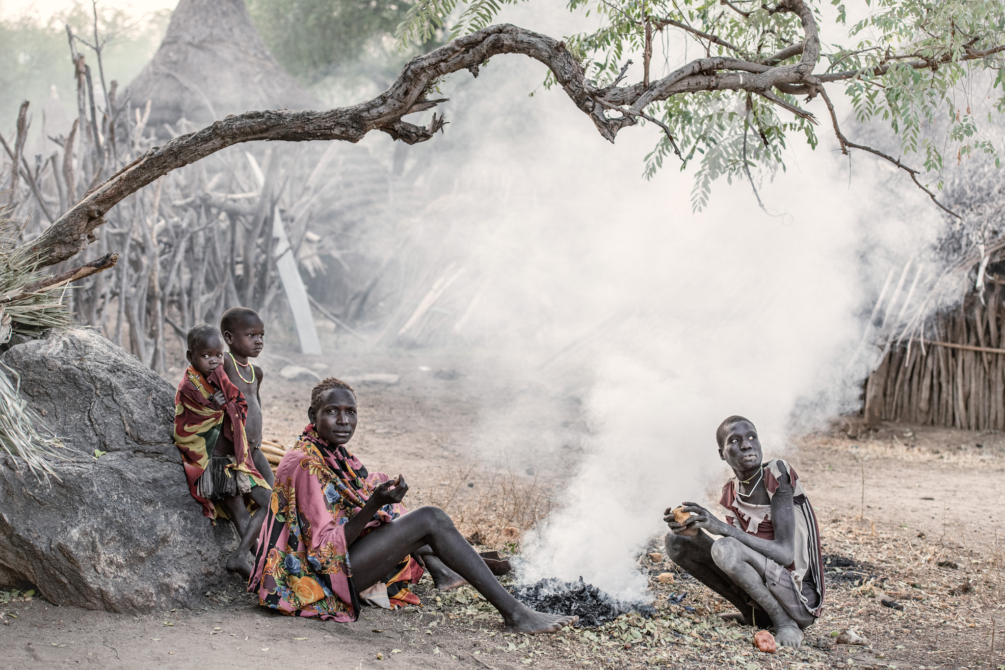 Morning by the fire in Kali by Trevor Cole / 500px