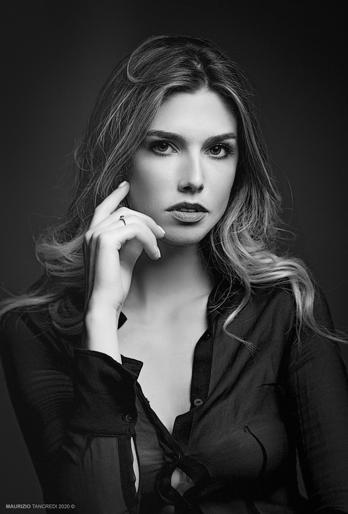 Portrait BW by Maurizio Tancredi / 500px