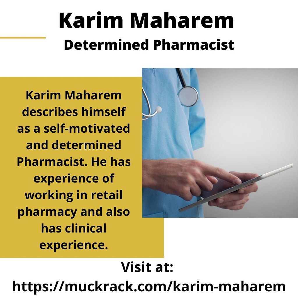 Karim Maharem - Determined Pharmacist by Karim Maharem / 500px