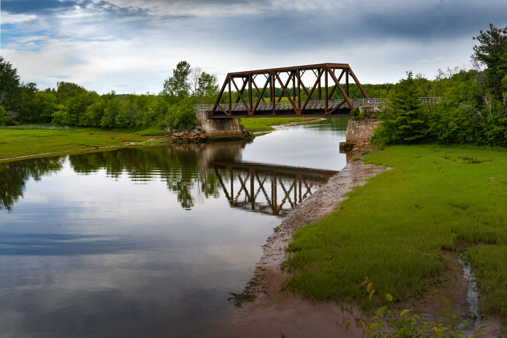 Waugh River Bridge 2021 by Arnold Hughes / 500px