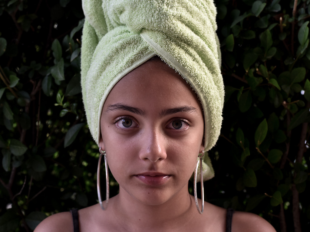 A girl with a towel by Irena Stankovic / 500px