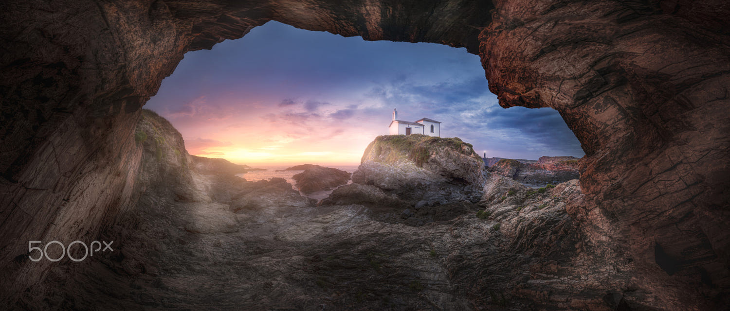 Sunset- Ermida Da Virxe Do Porto (Spain) by Fotografie Trippolt / 500px