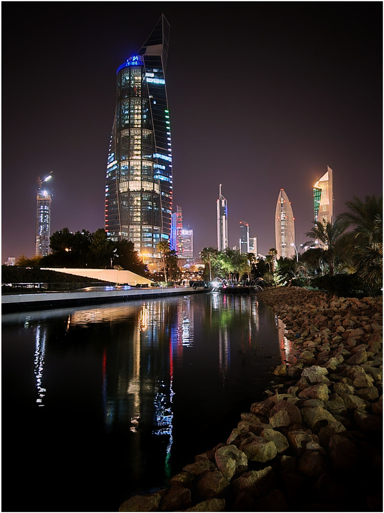 KUWAIT CITY | The Assima Tower | 302m | 990ft | 65 fl | T/O ...