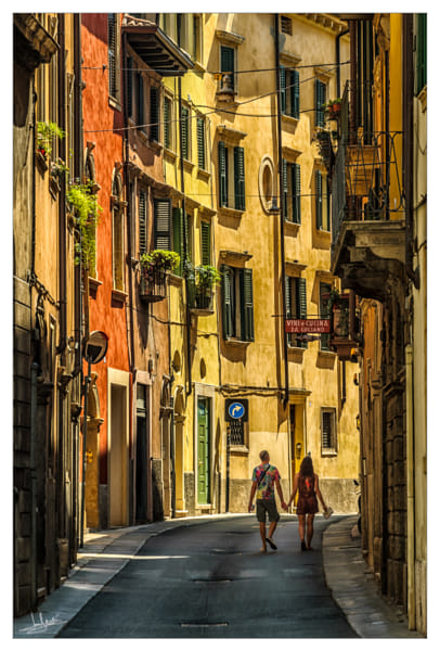 Narrow European Street with Colorful Buildings | city photo by Jose ...