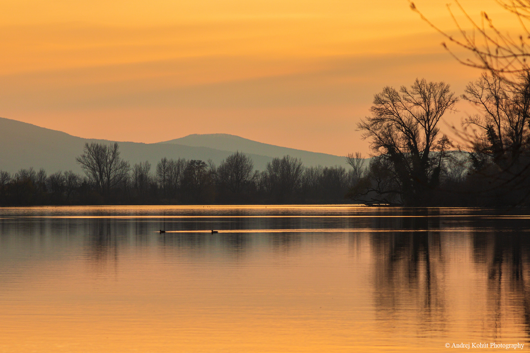 Calm evening river by Andrej Kohút / 500px