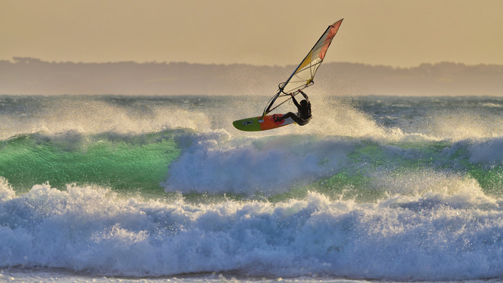 Real wind surfing! by Pierre-Yves Baraer / 500px