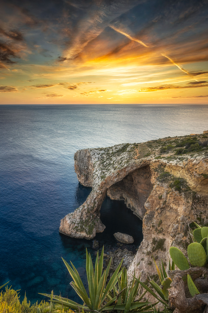 Blue-Grotto-Malta by Richard Brockwell / 500px