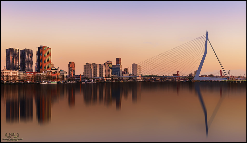 Sunrise in Rotterdam by Herman van den Berge / 500px