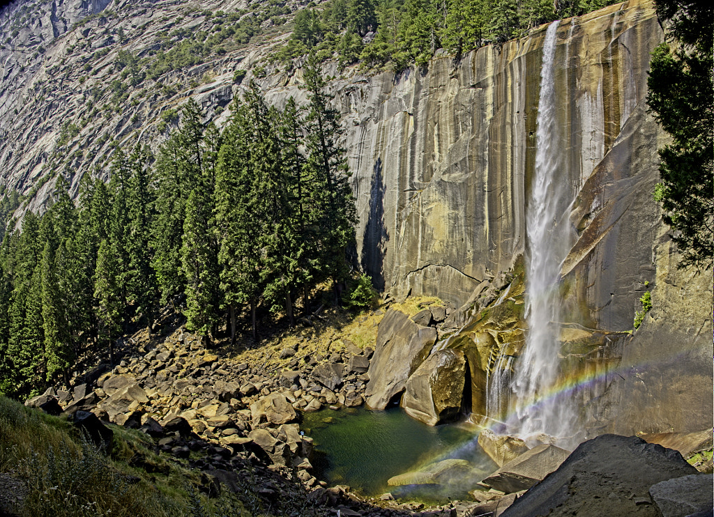 Waterfall Yosemite by Neil Miles / 500px