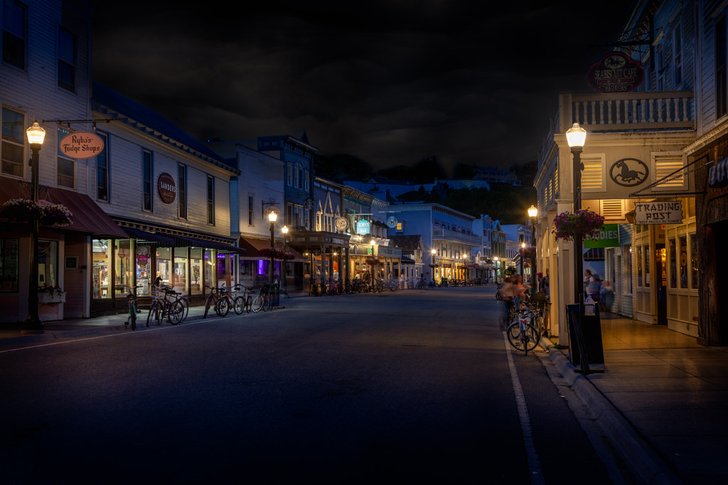 Mackinac Island Downtown by Brian Behling / 500px