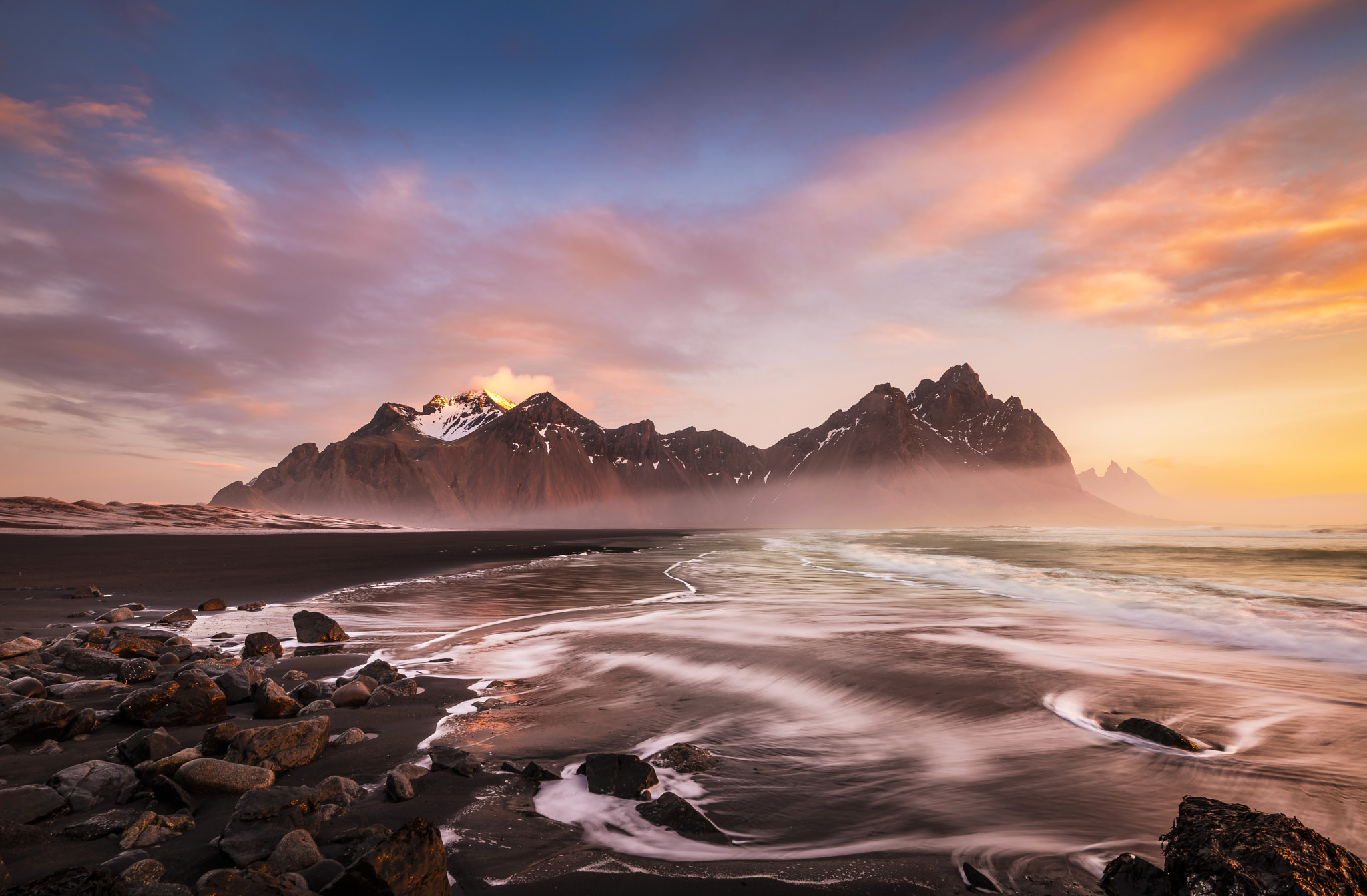 Dawn at the beach by David Dai / 500px