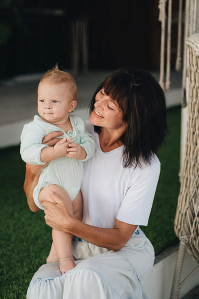 Grandmother with her grandson by Natalie Zotova | 500px