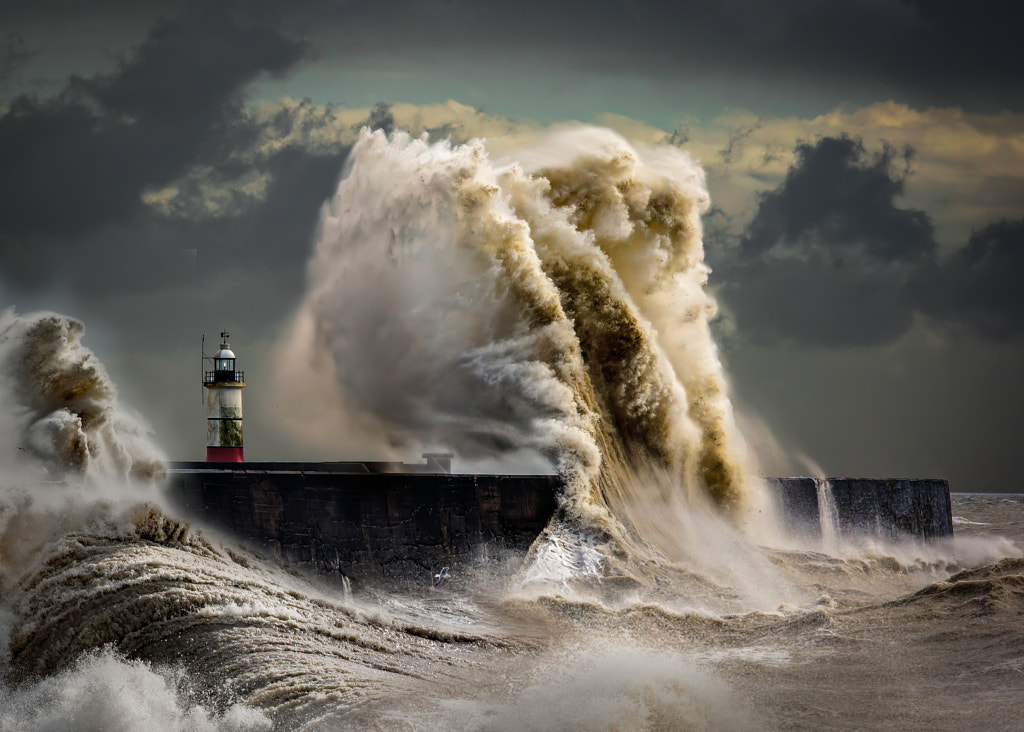 Newhaven Storm by Stephen Stringer CPAGB / 500px