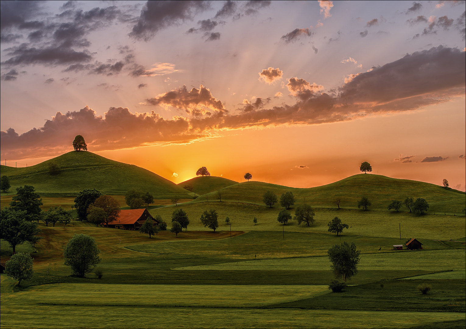 Hügellandschaft / Drumlins by Hans Rentsch / 500px