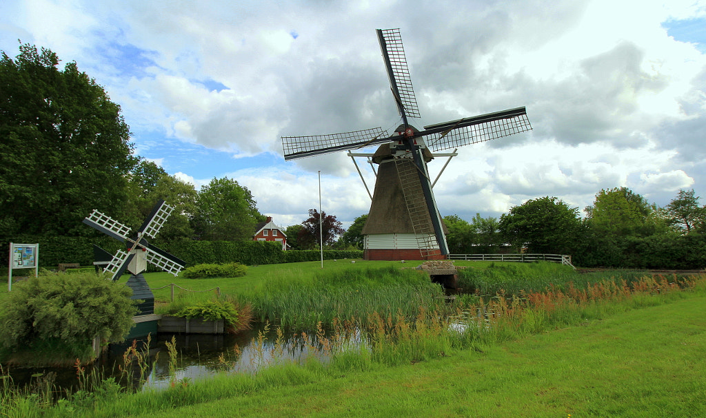 Dutch polder mill by Oomke Wiltjer / 500px