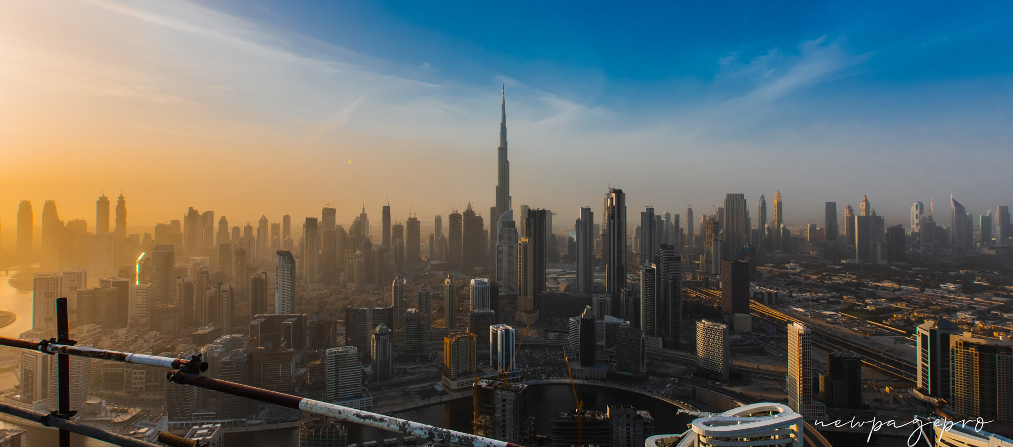 Evening Dubai Skyline by timothy ojeifo / 500px