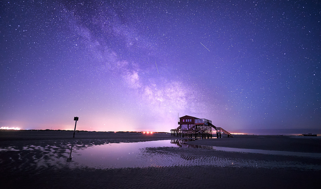 Milky Way Sankt Peter Ordingen.... by christopherkrueger / 500px