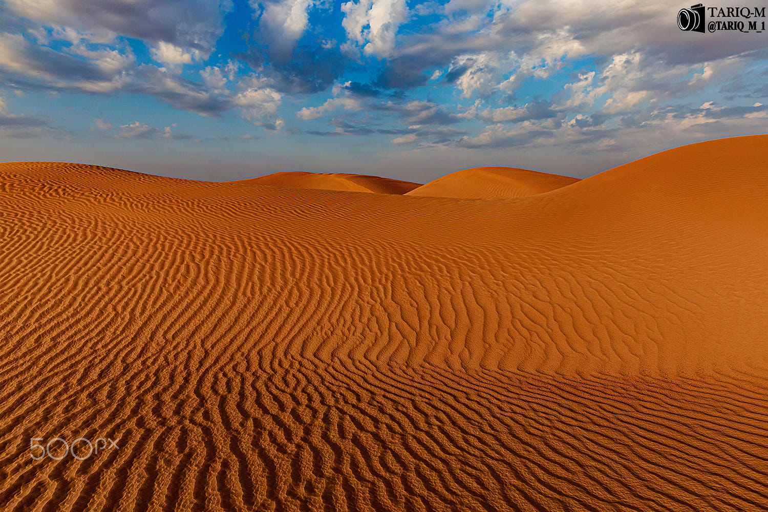Dunes after rain by TARIQ-M AL Mutlaq / 500px