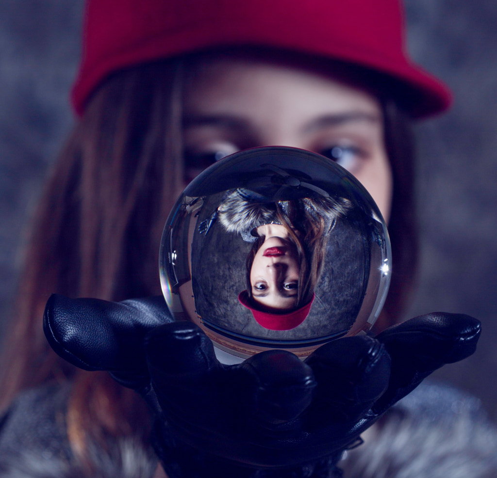 A girl in a lensball by Noha Himmat / 500px