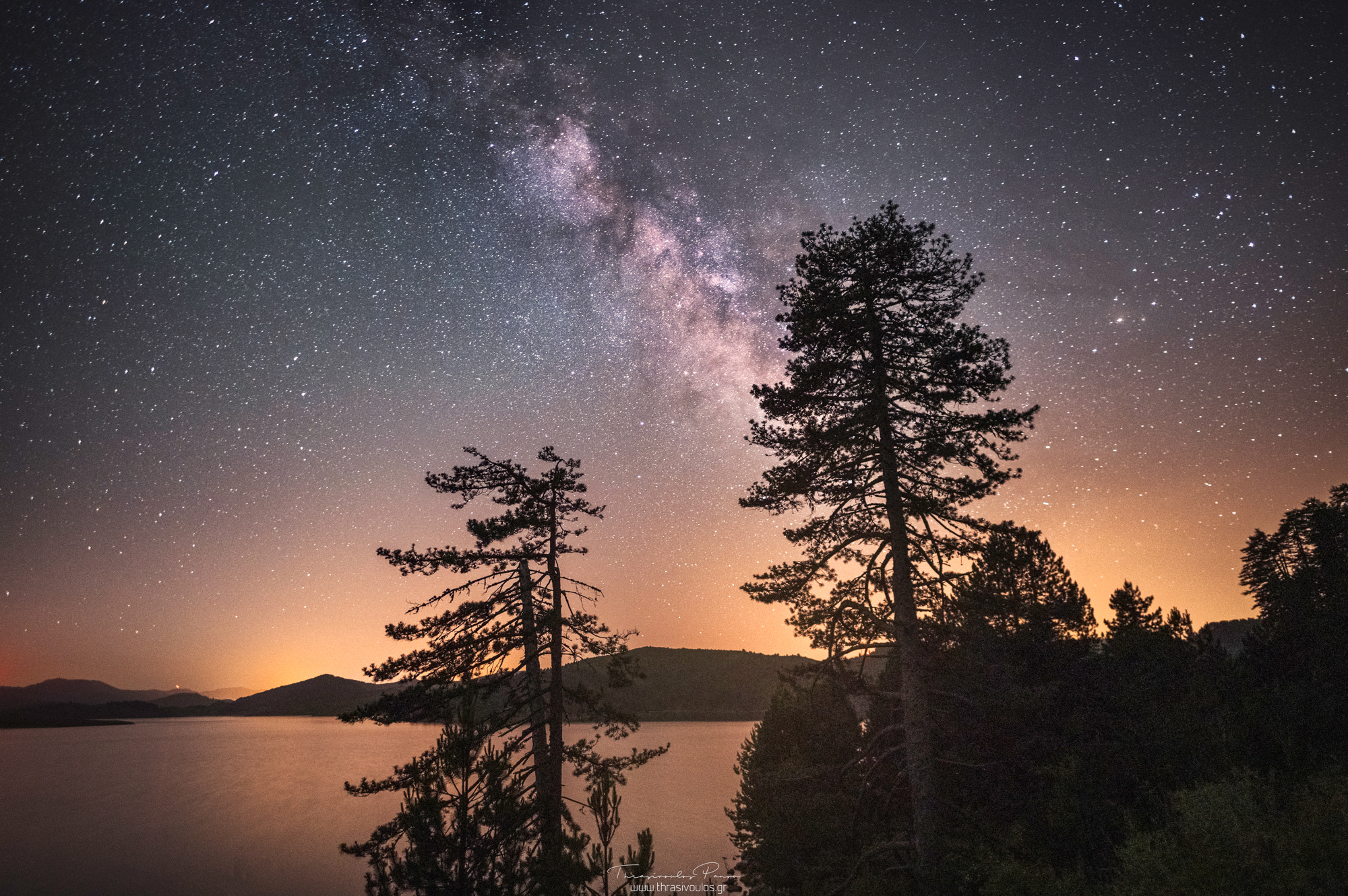 Night at the Lake by Thrasivoulos Panou / 500px