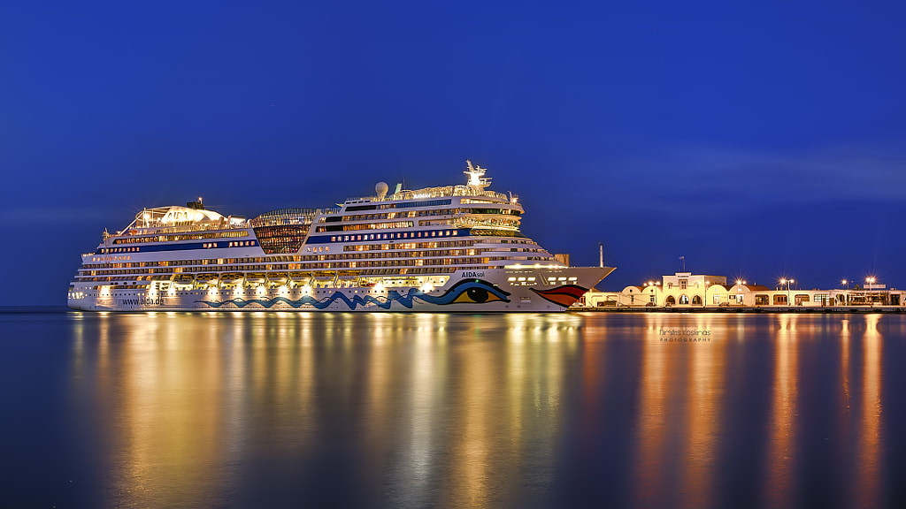 Aida sol at the port of Rhodes by Dimitris Koskinas / 500px