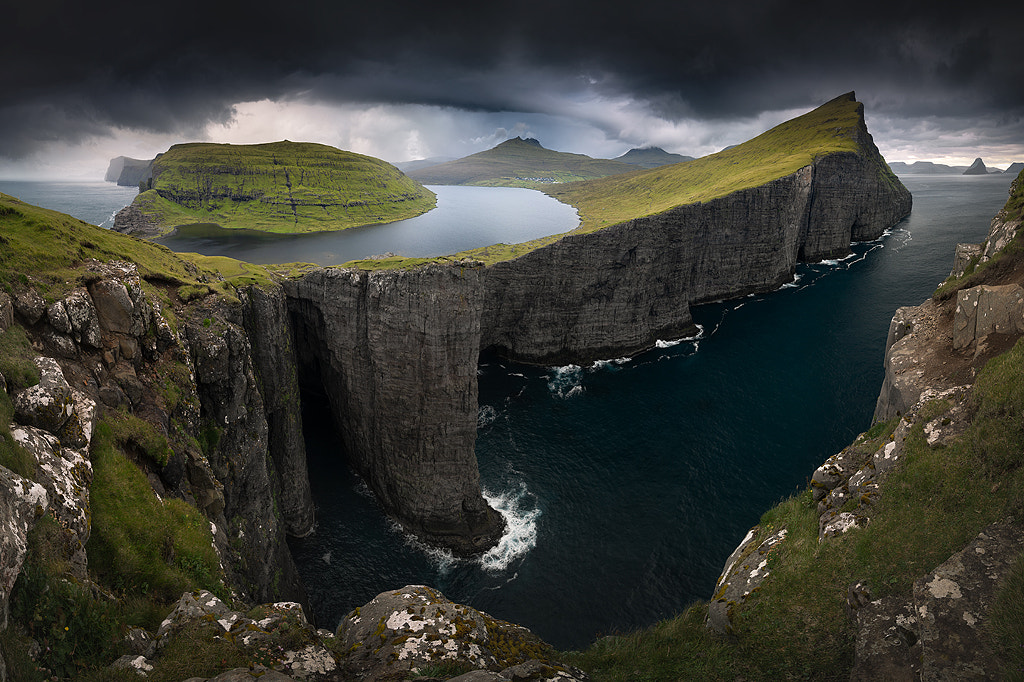 Lake Above Ocean by Karol Nienartowicz / 500px