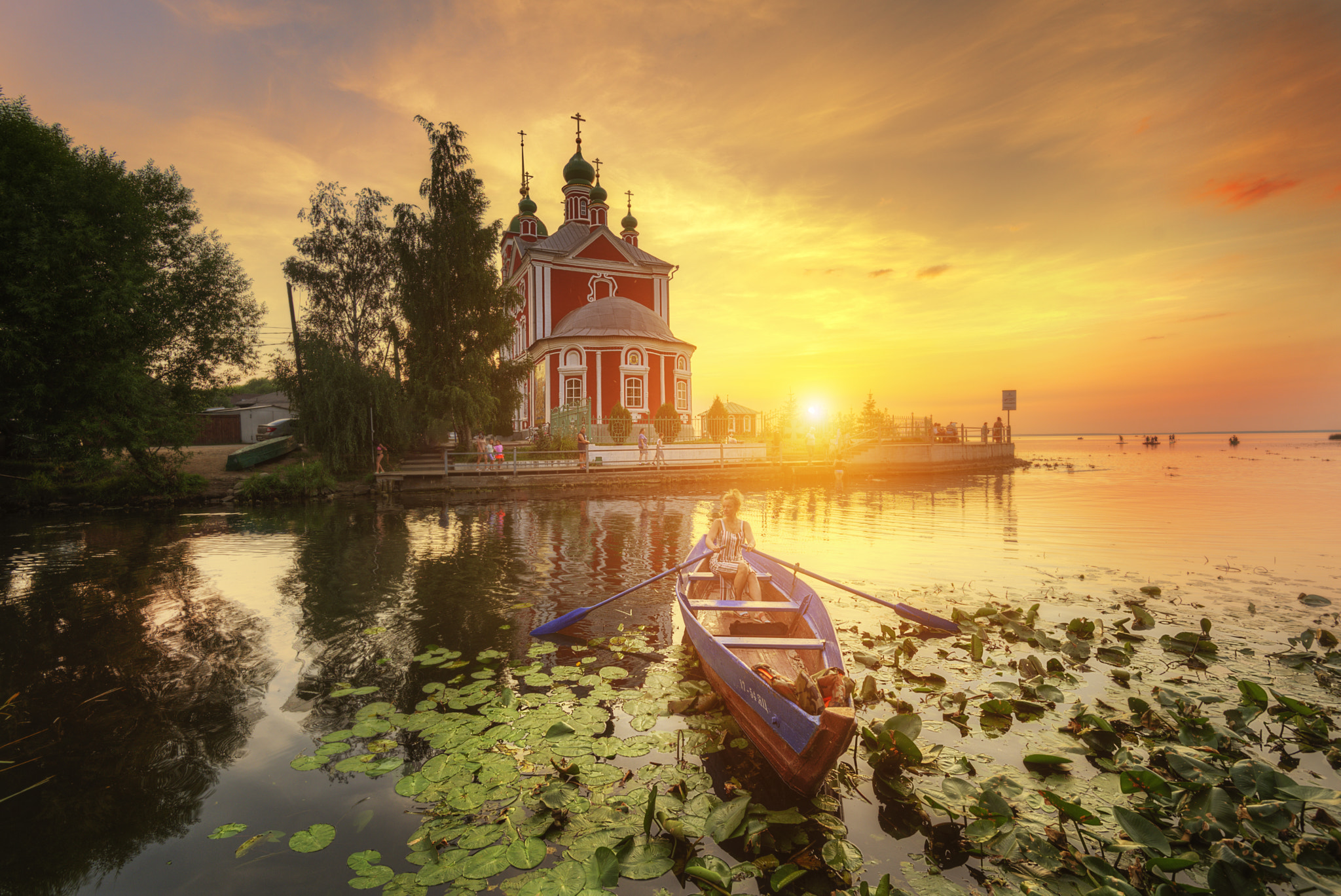 закат в Переславле-Залесском... by Ed Gordeev / 500px